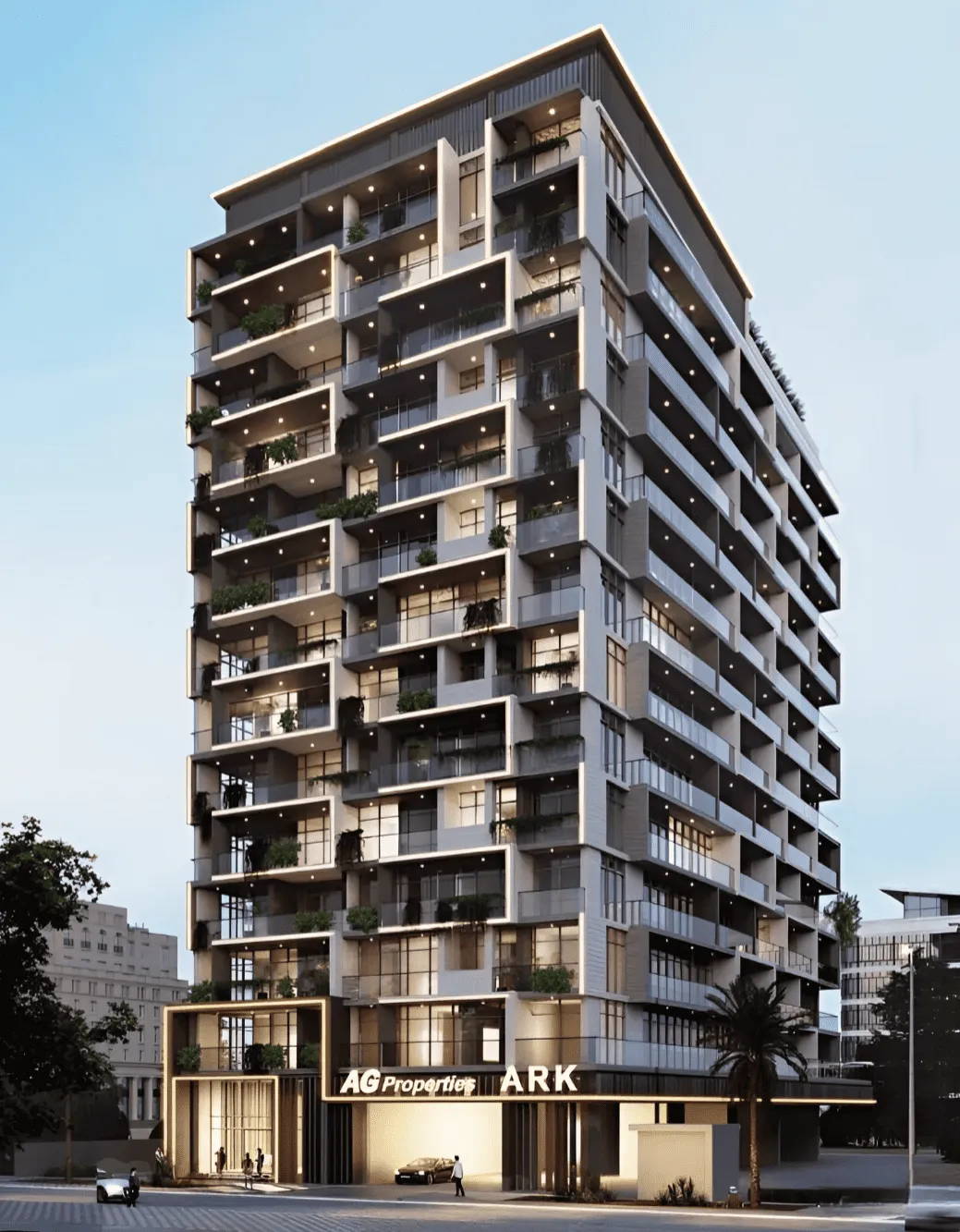 AG Ark Tower in Dubailand Residence Complex - Almardinli Real Estate